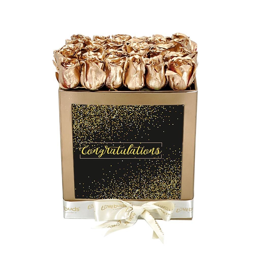personalized congratulations box - Florist Chain - Flower Delivery near me